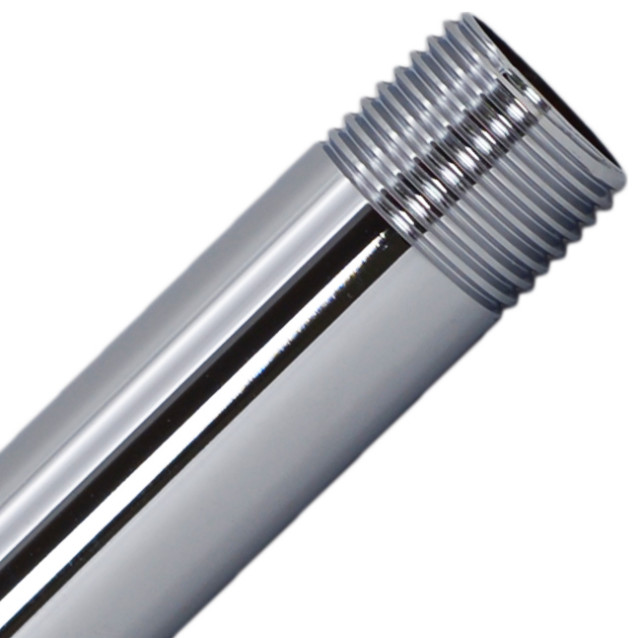 1/2" Ips X 36" Ceiling Mounted Shower Arm With Flange In Polished ...