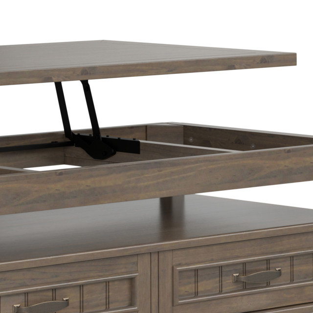 Lev Lift Top Coffee Table - Transitional - Coffee Tables - by Simpli ...