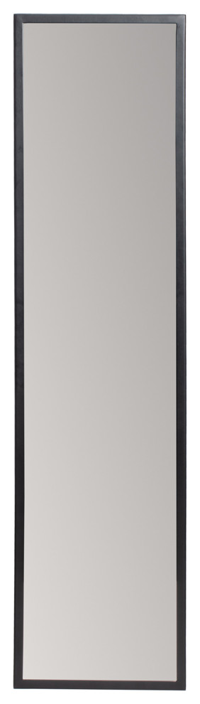 Trina Black Rectangular Mirror - Transitional - Wall Mirrors - by Brewster Home Fashions | Houzz