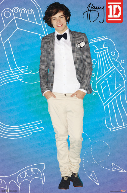 1D Harry Pop Poster, 22.375"x34" - Contemporary - Prints And Posters ...