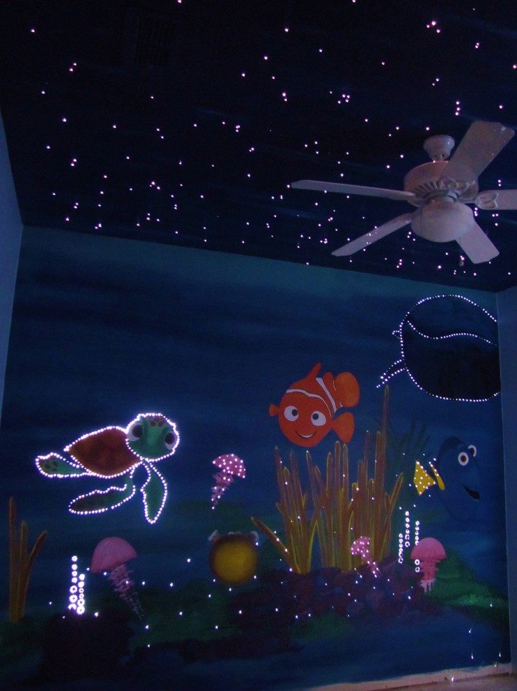 Finding Nemo Mural - Nursery - Orlando - by Impact Lighting Inc | Houzz