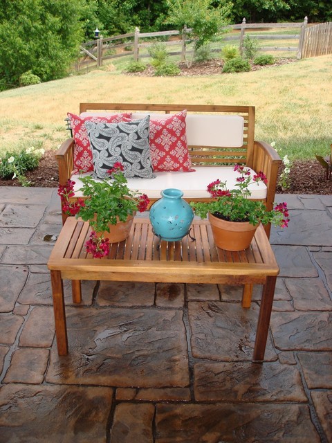700 Chestnut Way - Stamped Concrete Compass Rose - Patio - Other - by ...