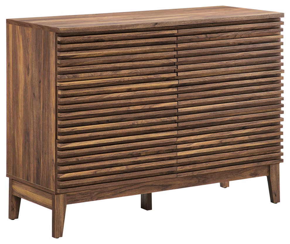Render 6-Drawer Dresser, Walnut - Transitional - Dressers - by Modway ...