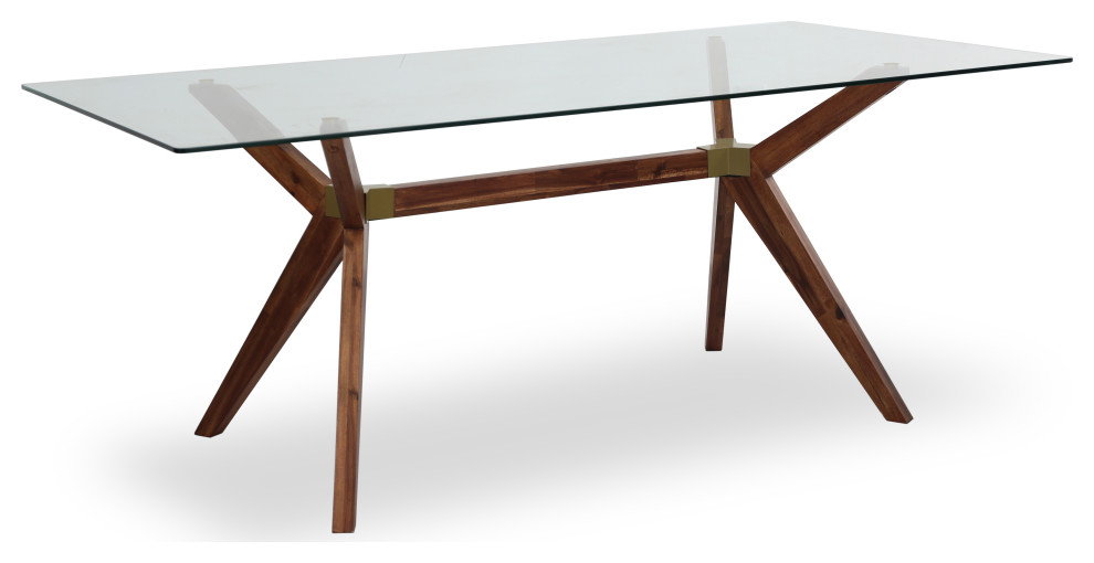Mid-Century Modern Glass Dining Table - Midcentury - Dining Tables - by ...