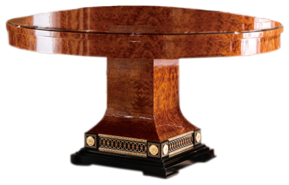 Infinity 59" Round Dining Table - Traditional - Dining Tables - by ...