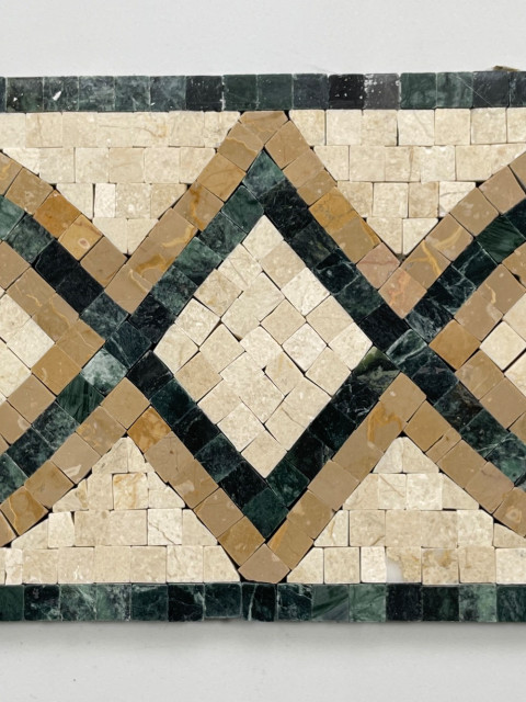 Marble Mosaic Border Listello Tile Romanze Gold 5.9x17.7 Polished, 1 ...