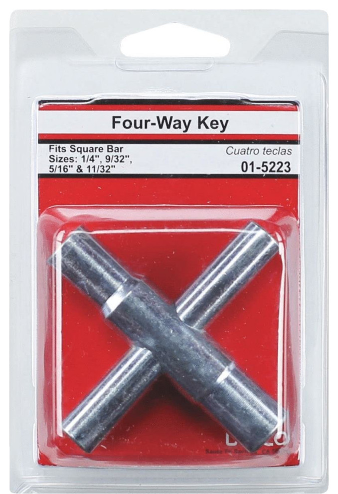 Lasco 01-5223 4-Way Stem Sillcock Key - Traditional - Bathroom Sink And ...