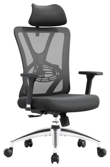 Ergonomic High Back Office Chair with Lumbar Support, 3D Armrests, and ...