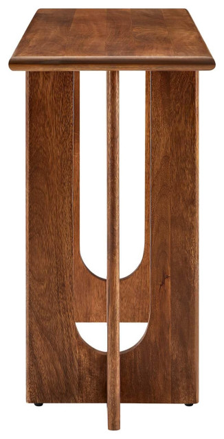 Unique Console Table, Intersecting Arched Cut Out Legs & Rectangular ...