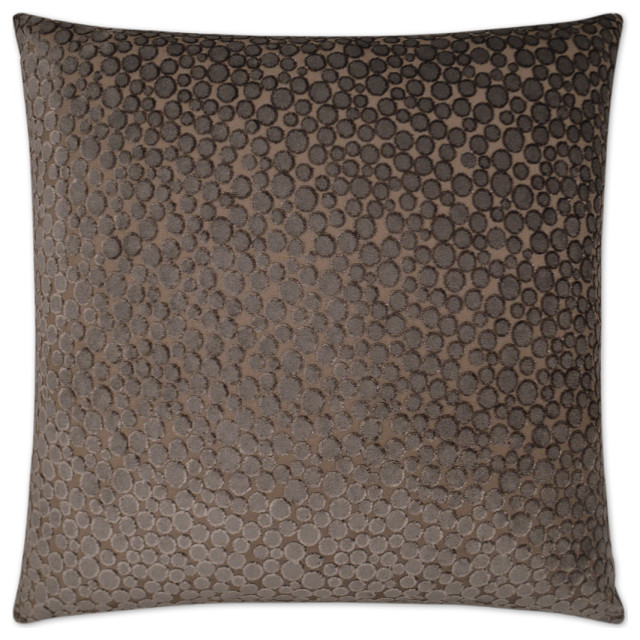 Rexford Pillow - Mocha, 24" x 24" - Contemporary - Decorative Pillows ...