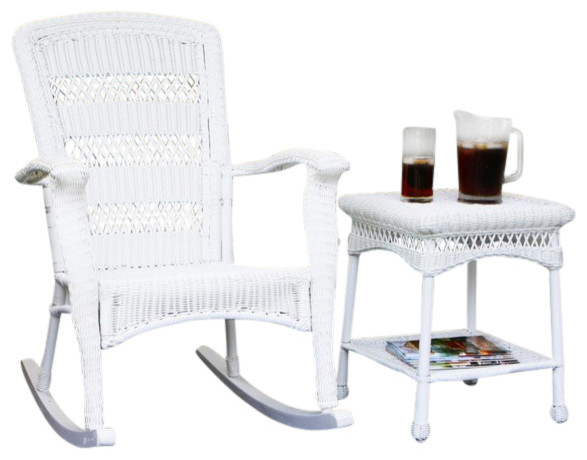 Portside Plantation Rocker - Beach Style - Rocking Chairs - by Tortuga ...