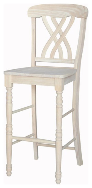 Lattice Counter height Stool - 24" Seat Height, Bar Height ...