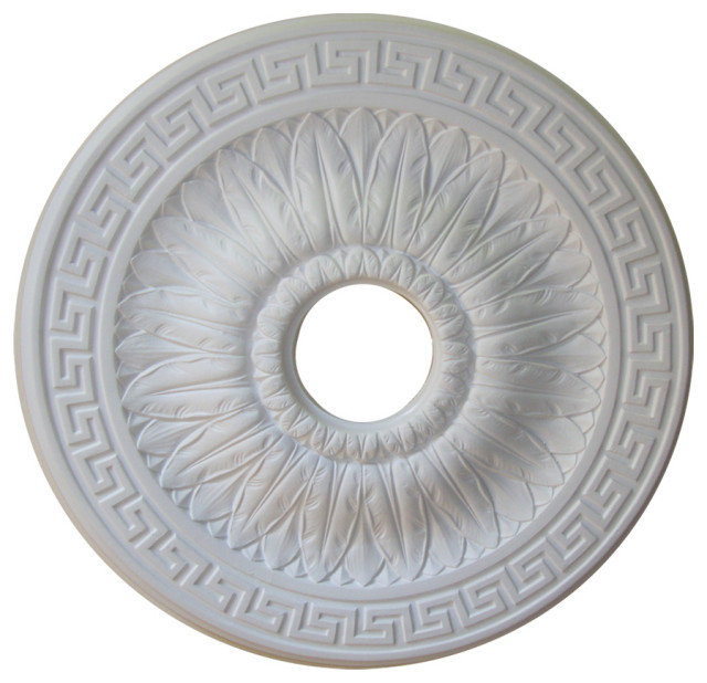 Artistry Lighting, Round 18" Classic White Ceiling Medallion (ARP05-Q ...