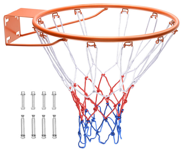 VEVOR Basketball Rim Replacement Outdoor Heavy Duty Hanging Flex Hoop ...
