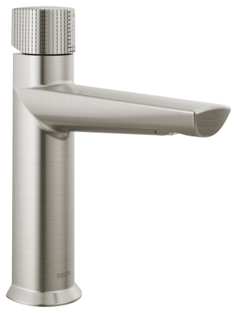 Delta 573-LPU-DST Galeon 1.2 GPM Knurled Knob 1 Hole Bathroom ...