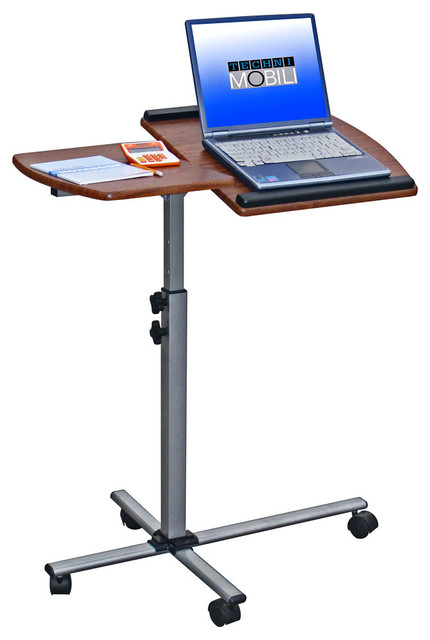 Techni Mobili Deluxe Rolling Laptop Stand - Contemporary - Office Carts ...