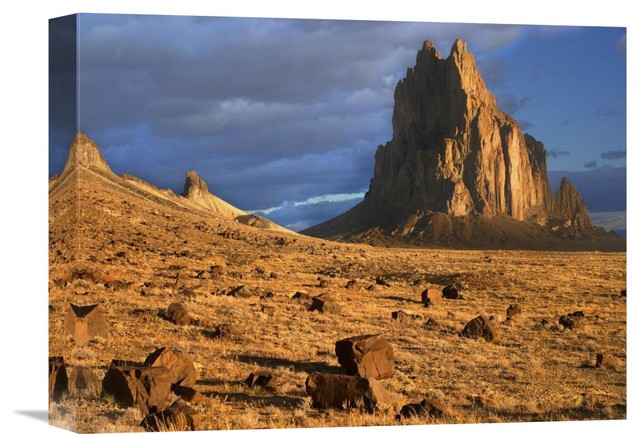 "Shiprock, The Basalt Core Of An Extinct Volcano, New Mexico" Artwork ...