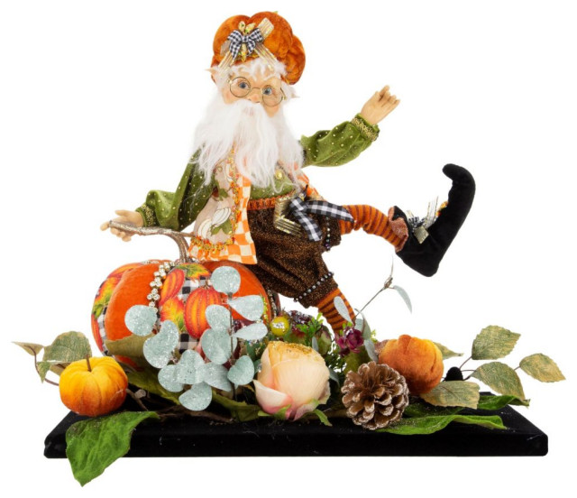 Mark Roberts 2021 Limited Edition Jack O'Lantern Elf Tablescape ...