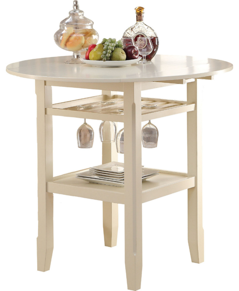 Wood Counter Height Table - Transitional - Dining Tables - by Simple ...