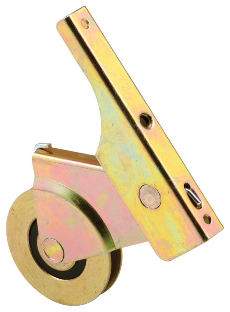 Sliding screen door roller, spring-loaded, 1" Steel roller, 2 per pack ...