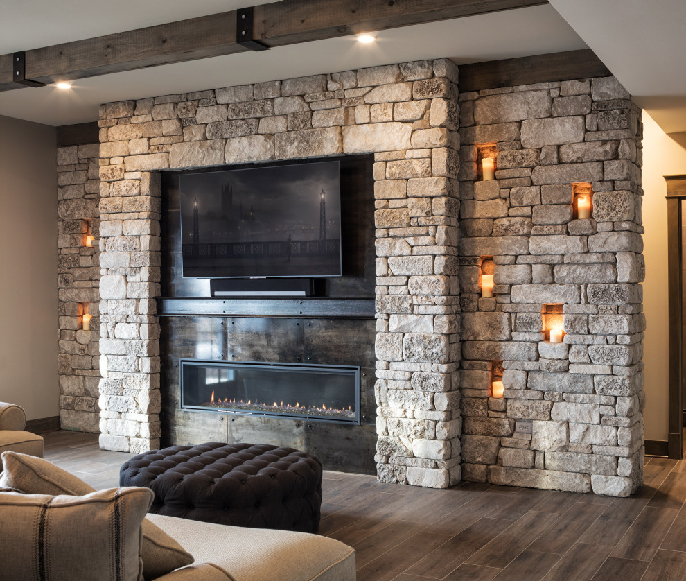 HF home - Transitional - Basement - Chicago - by Ed Saloga Design Build ...