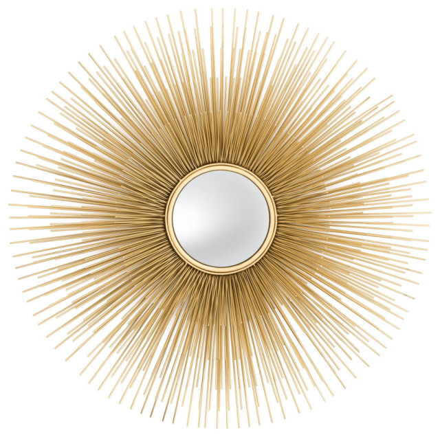 Sun-Shaped Mirror | Eichholtz Solaris - Midcentury - Wall Mirrors - by ...