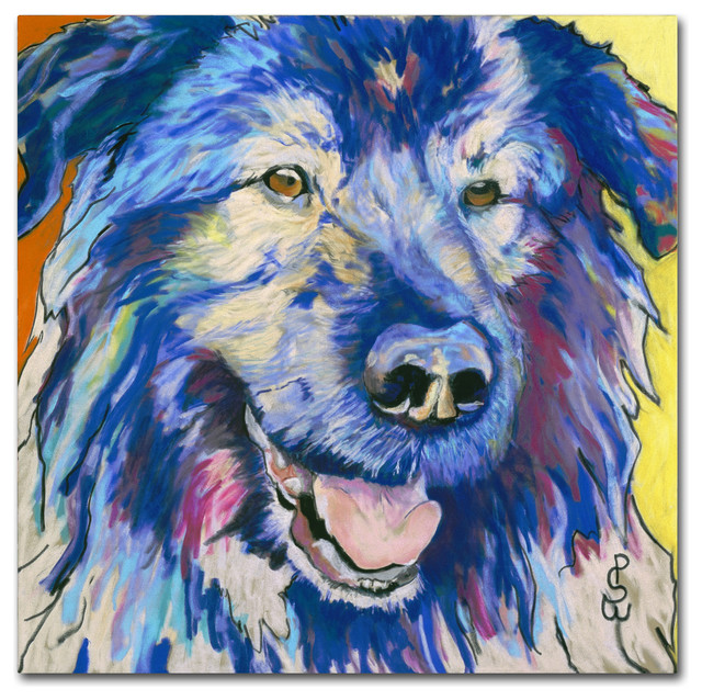 Pat Saunders-White 'Cornelious' Canvas Art, 14"x 14" - Contemporary ...