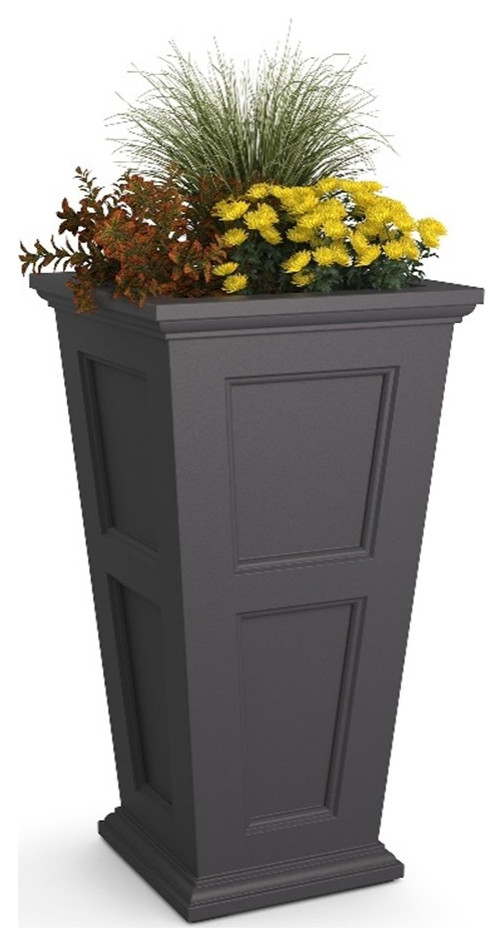 Mayne Fairfield 40" Traditional Polyethylene Resin Tall Planter in ...