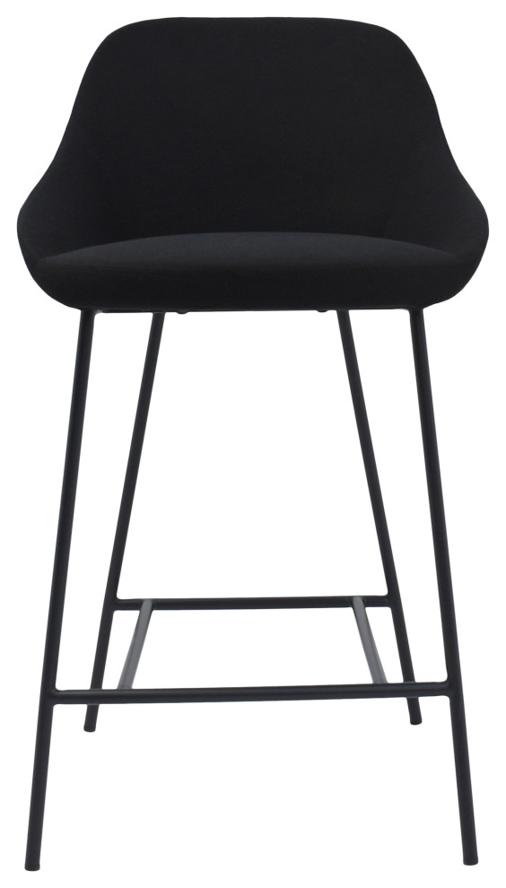 Counter Stool Black Contemporary - Midcentury - Bar Stools And Counter ...