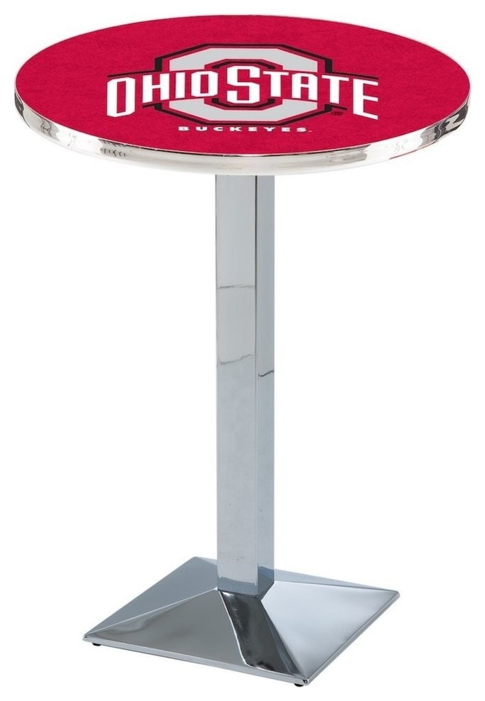 Ohio State Pub Table, 36"x36" - Contemporary - Indoor Pub And Bistro ...