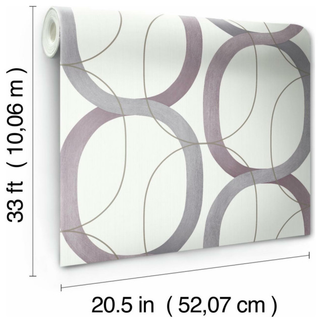 Interlock Wallpaper - Contemporary - Wallpaper - by York Wallcoverings ...