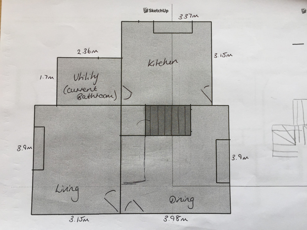 Altering Steep Stairs | Houzz UK