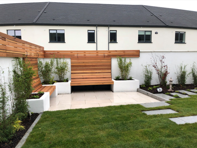 sunken corner patio - Asian - Garden - Dublin - by Maximize Design ...