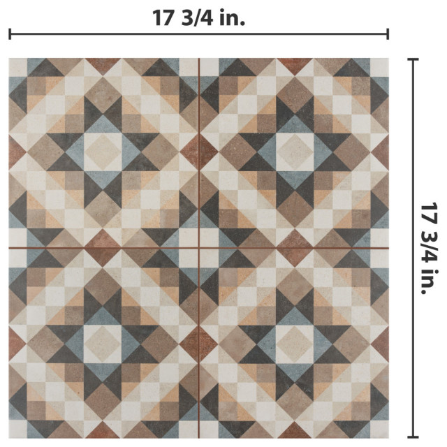 Kings Chester Natural Ceramic Floor and Wall Tile - Contemporary - Wall ...