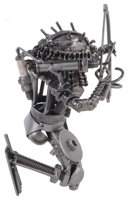 Metal Predator With Bow and Arrow Pose 2 - Industrial - Decorative ...
