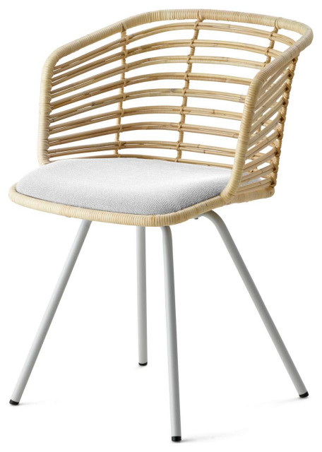 Cane-Line Spin Chair Indoor - Midcentury - Dining Chairs - by Kolibri ...