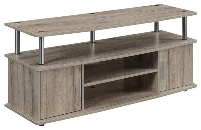 Pemberly Row 47" TV Stand in Off White - Transitional - Entertainment ...