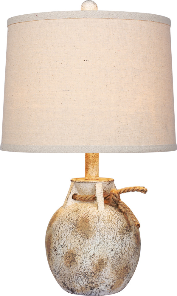 Short Jug Table Lamp - Beach Style - Table Lamps - by HedgeApple | Houzz