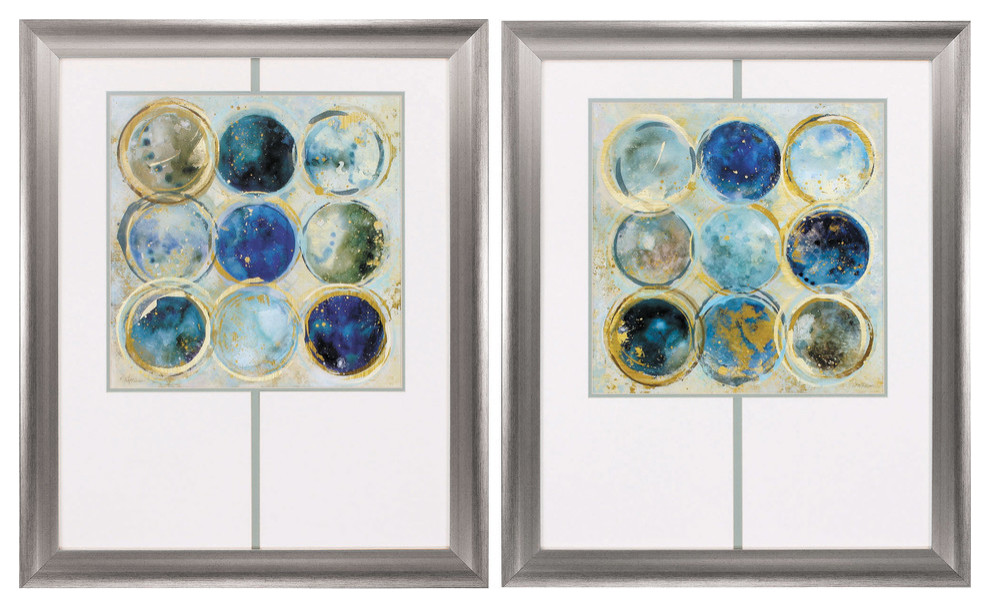 Alignment Wall Art, 2-Piece Set - Contemporary - Prints And Posters ...