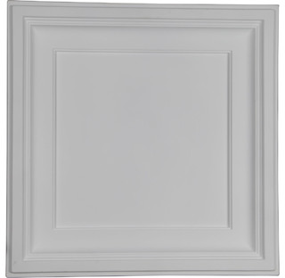 23 7/8"W x 23 7/8"H x 2 1/2"P Traditional Ceiling Tile - Traditional ...