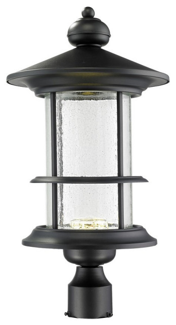 21.75" 14W 1 LED Outdoor Post Mount Lantern, Outdoor, Wall Mounts ...