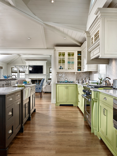 Mixed Color Kitchen Cabinets – Kitchen Design Blog