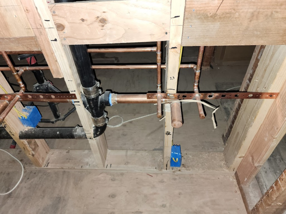 60" floating double sink vanity - under vanity LED lights?