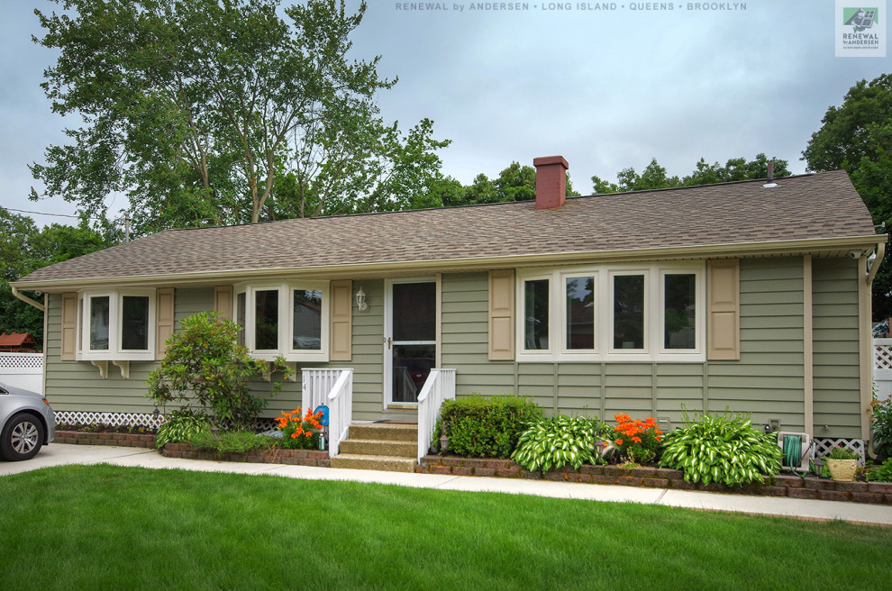 New Bay Window and Bow Window in Delightful Home - Renewal by Andersen ...