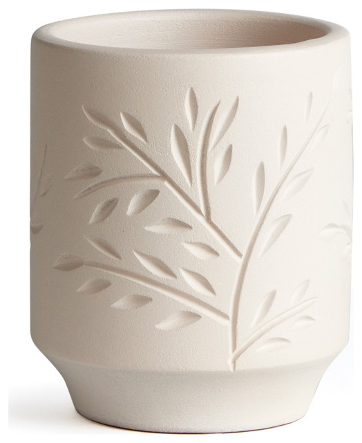 Eva Cream Cachepot - Contemporary - Indoor Pots And Planters - by Napa ...