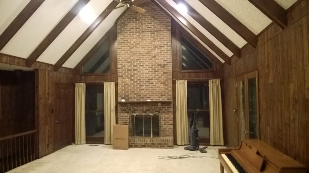 Need opinions about 1970s paneling | Houzz Forum