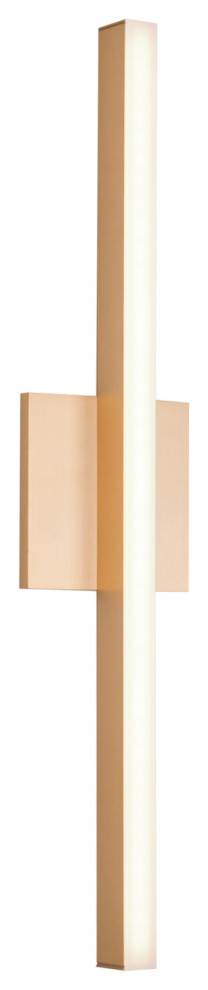Vega Wall Sconce, Gold, 2x24 - Modern - Wall Sconces - by Kuzco Lighting LLC | Houzz