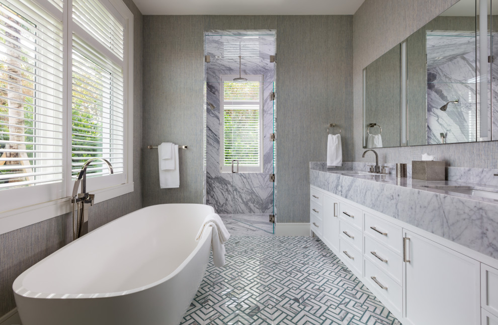 Modern Abode, Palm Beach - Bathroom - Miami - by McCann Design Group ...