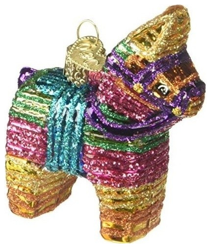 Old World Christmas Pinata Glass Blown Ornament - Modern - Decorative ...