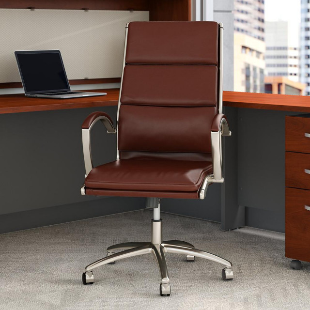 Modelo High Back Leather Executive Office Chair - Office Chairs - by ...